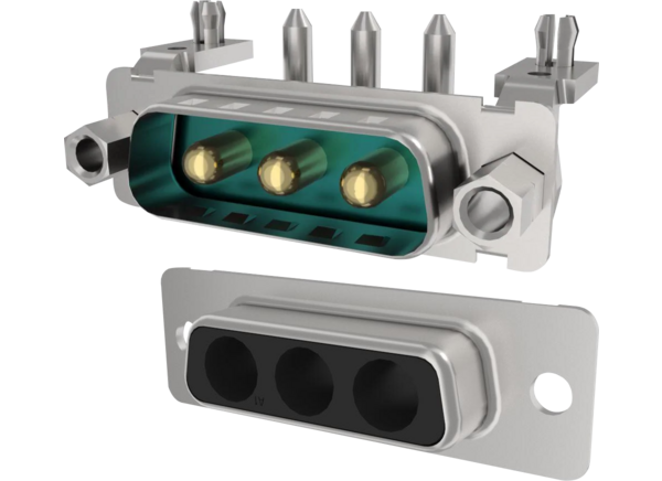 D-Sub High Power Series Connectors - Amphenol FCI | Mouser