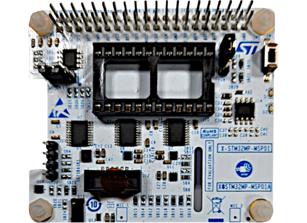 X-STM32MP-MSP01 STM32MP Expansion Board - STMicro | Mouser